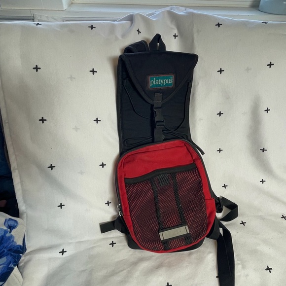 platypus | Bags | Platypus Brand Hydration System Backpack In Red And ...